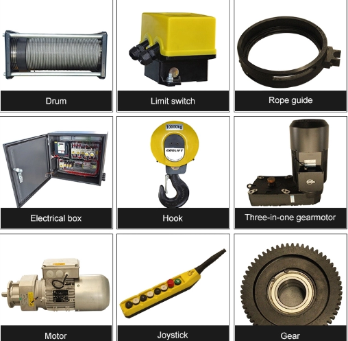 Wire rope elecrtric hoist - Dowell Crane Co., Ltd